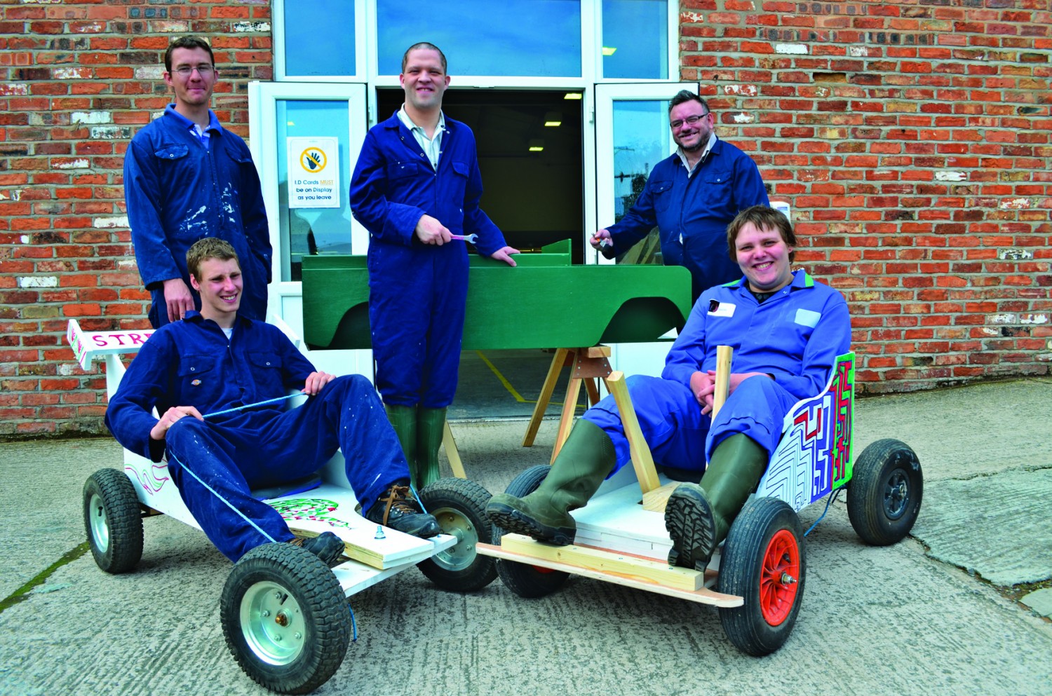 Pre entry build go karts-2 - Reaseheath College