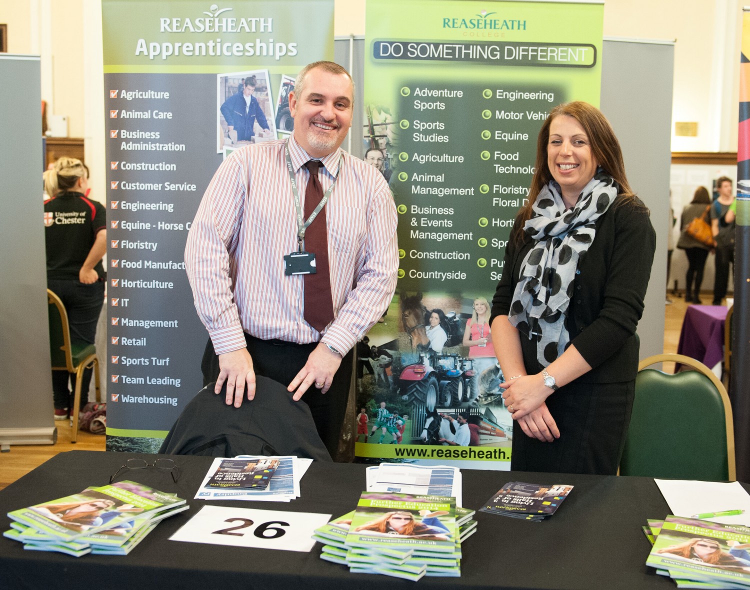 Steph and Matthew - Reaseheath College