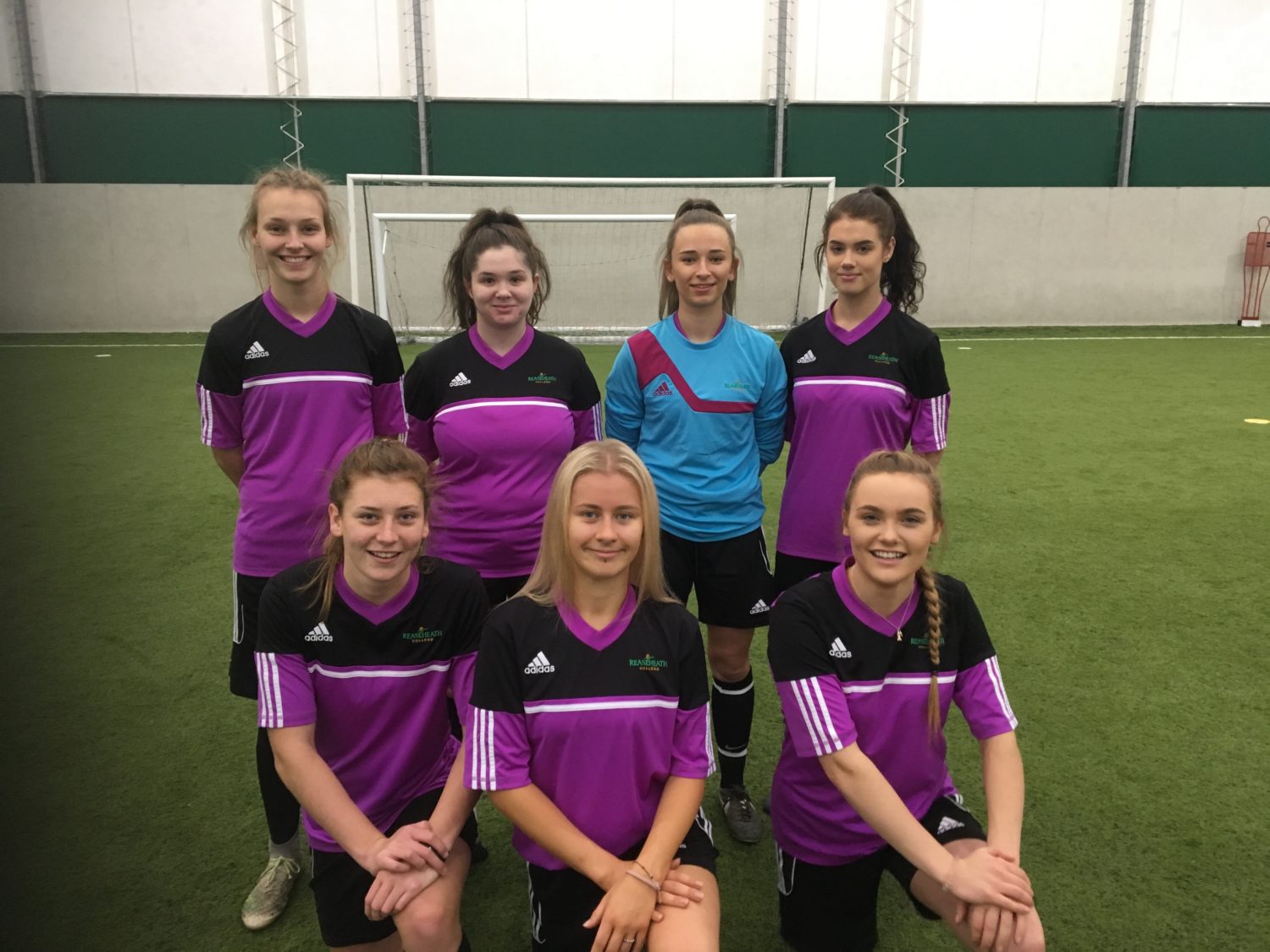 Girls Football team picture - Reaseheath College