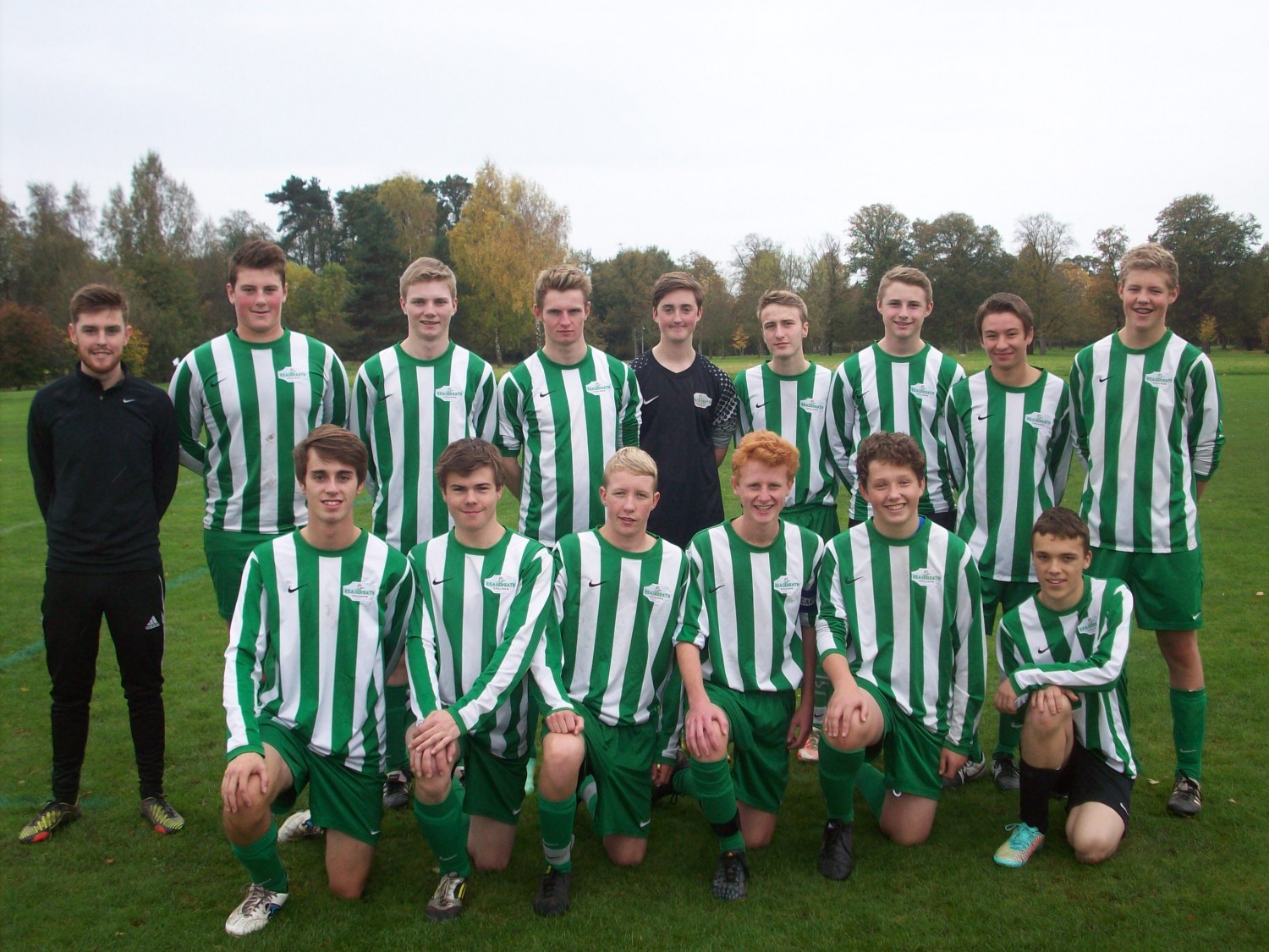 Sports - Mens second football team - Reaseheath College
