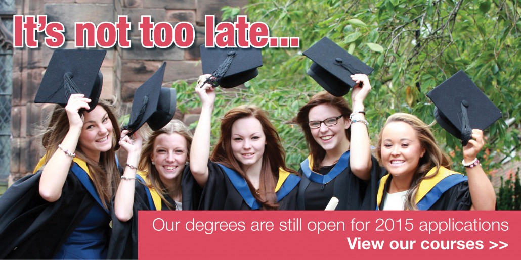 Higher Education - degrees still open - Reaseheath College