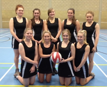 Netball team - Reaseheath College