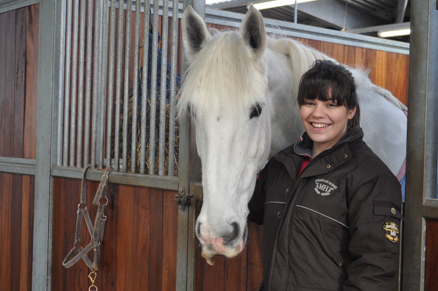 Rachel Wood and Ice - Equine horse - Reaseheath College
