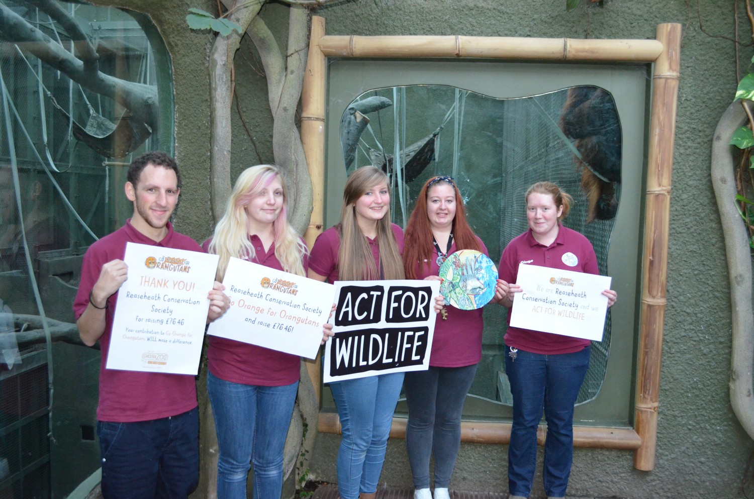 Conservation Society Dylan Gagas Jess Britton Charlotte Daniels Rachel Bowles Harley Merrigan ...