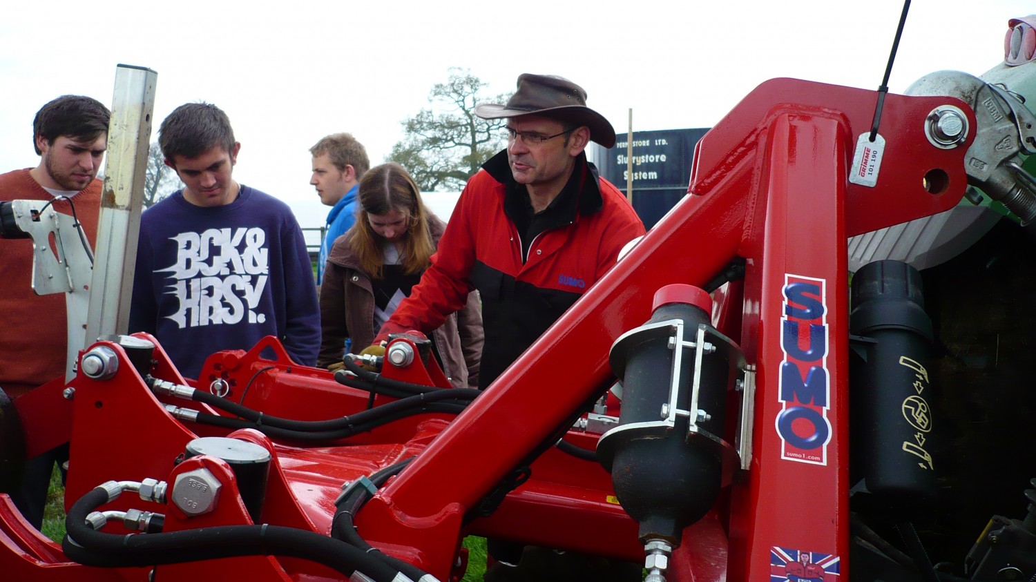 Agriculture Sumo Subsoiler demo1010565 - Reaseheath College