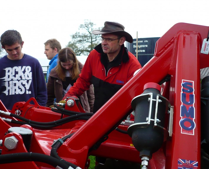 Old Hall Field Sumo Subsoiler Demonstration - Reaseheath College