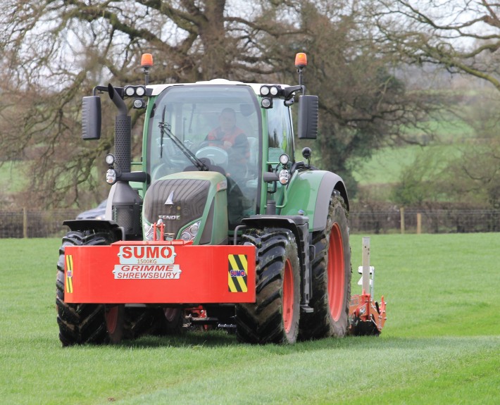 Old Hall Field Sumo Subsoiler Demonstration - Reaseheath College