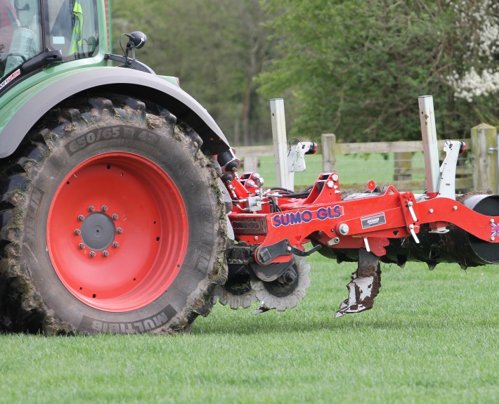 Old Hall Field Sumo Subsoiler Demonstration - Reaseheath College