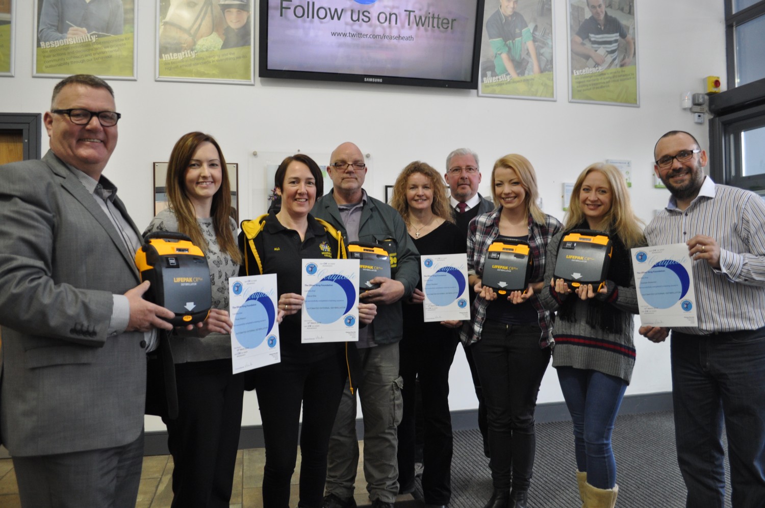 Mark King, Natalie Nee, Alison Goodall, Graham Bickerton, Amanda Pointon, Shaun Stoddard, Carys ...