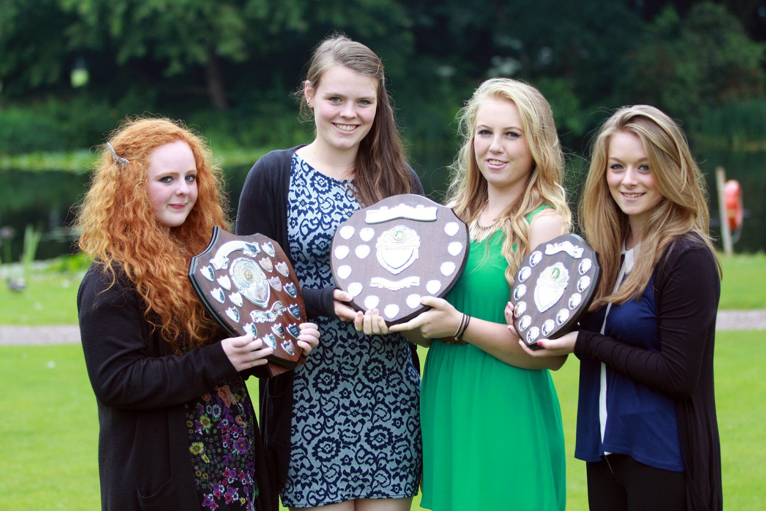 Equine award winners Chloe Lewis, Abigail Melville, Vannessa Hadley, Taryn Denny - Reaseheath ...