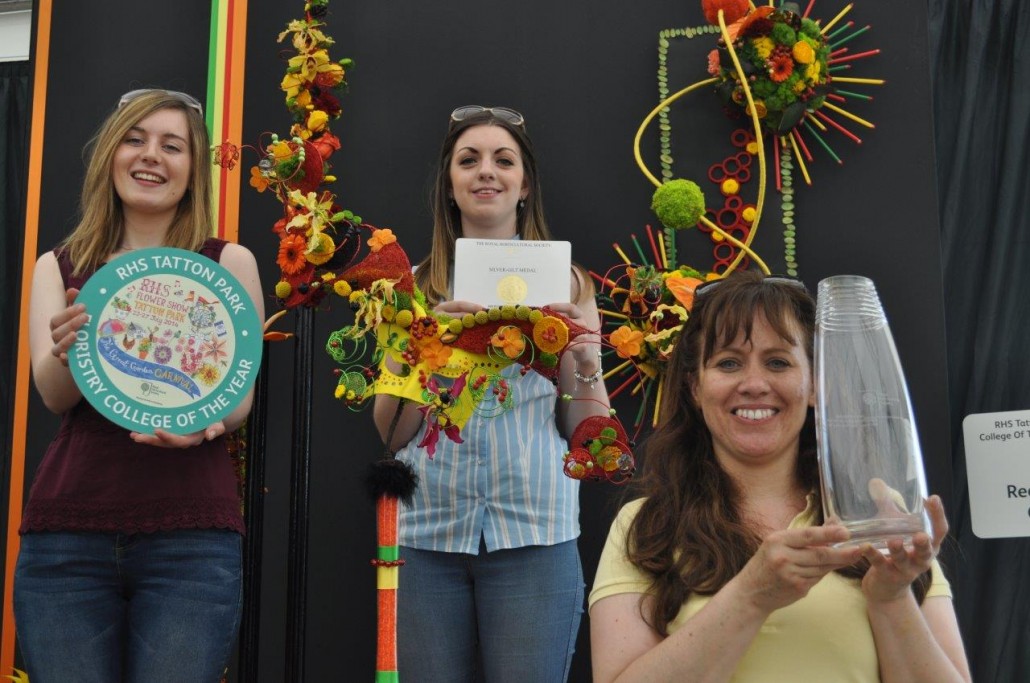 Reaseheath students are top of the tree at RHS Flower Show Tatton Park - Reaseheath College