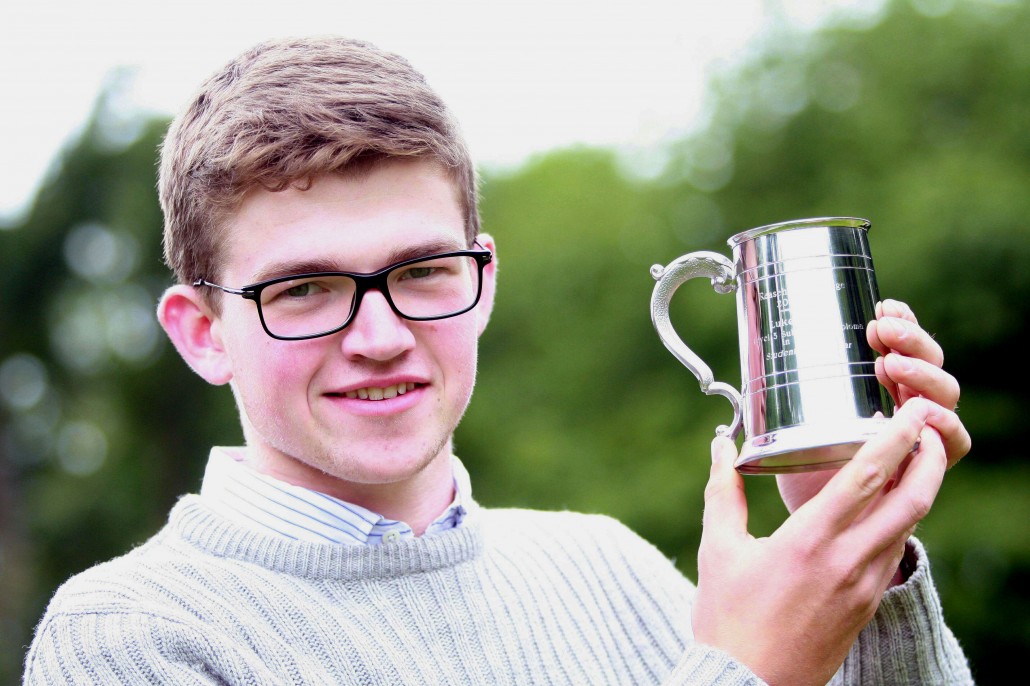 Luke Rimmer Level 3 Subsid Dip Business Student of Yr - Reaseheath College