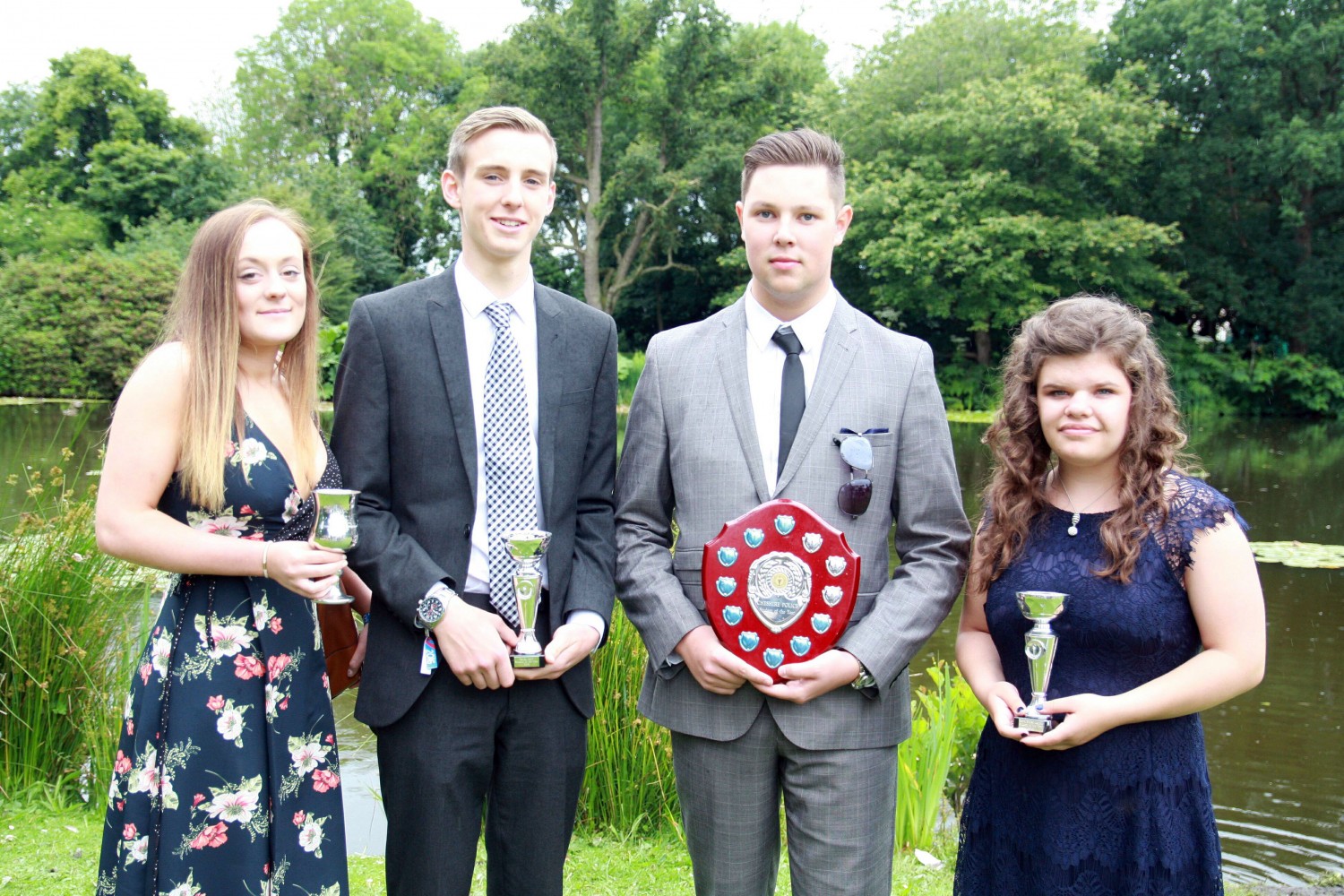 PUBLIC SERVICES award winners Eleanor Walker, Thomas Reynolds, Maciej Gluchowski, Rebecca Jones ...