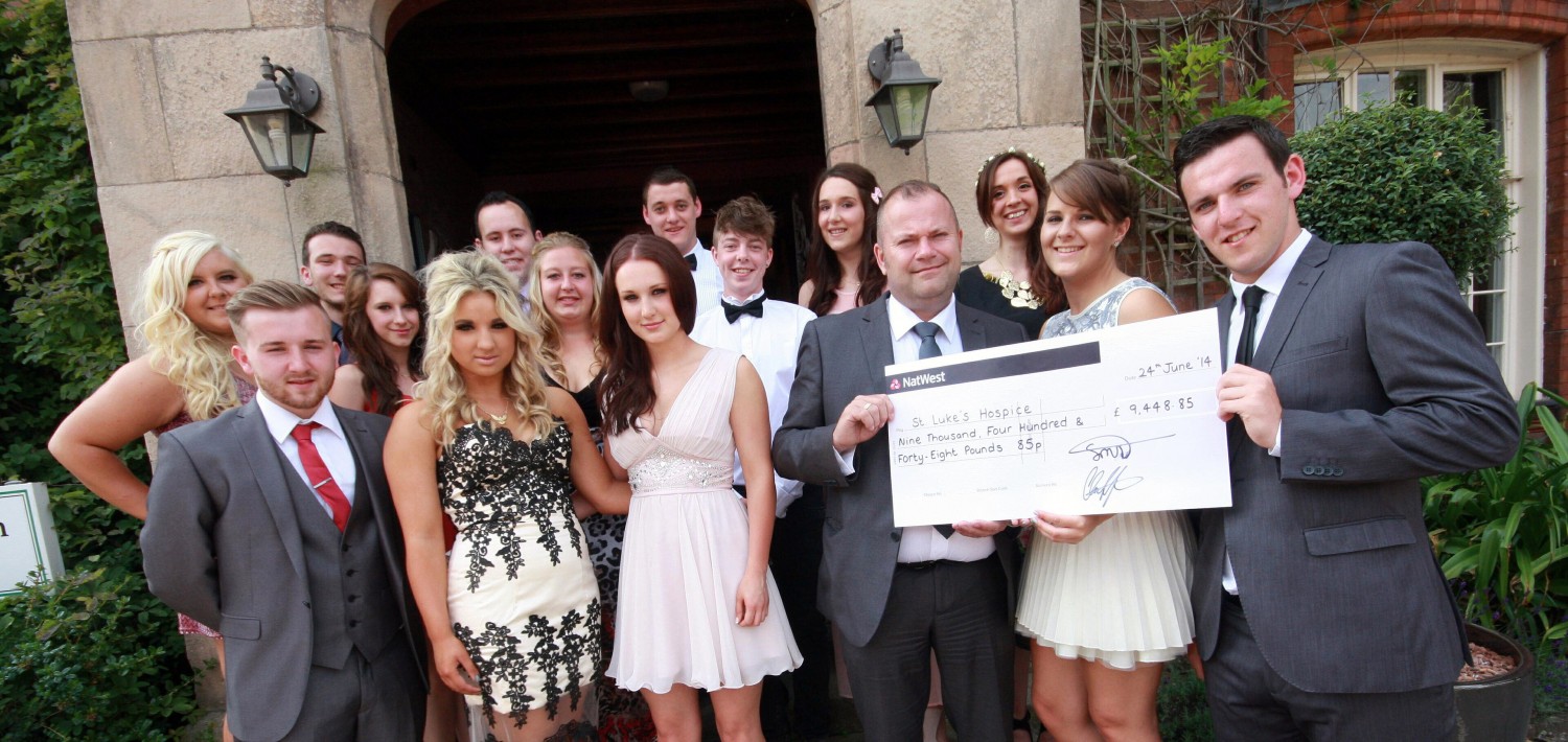 RAG cheque handover - Reaseheath College