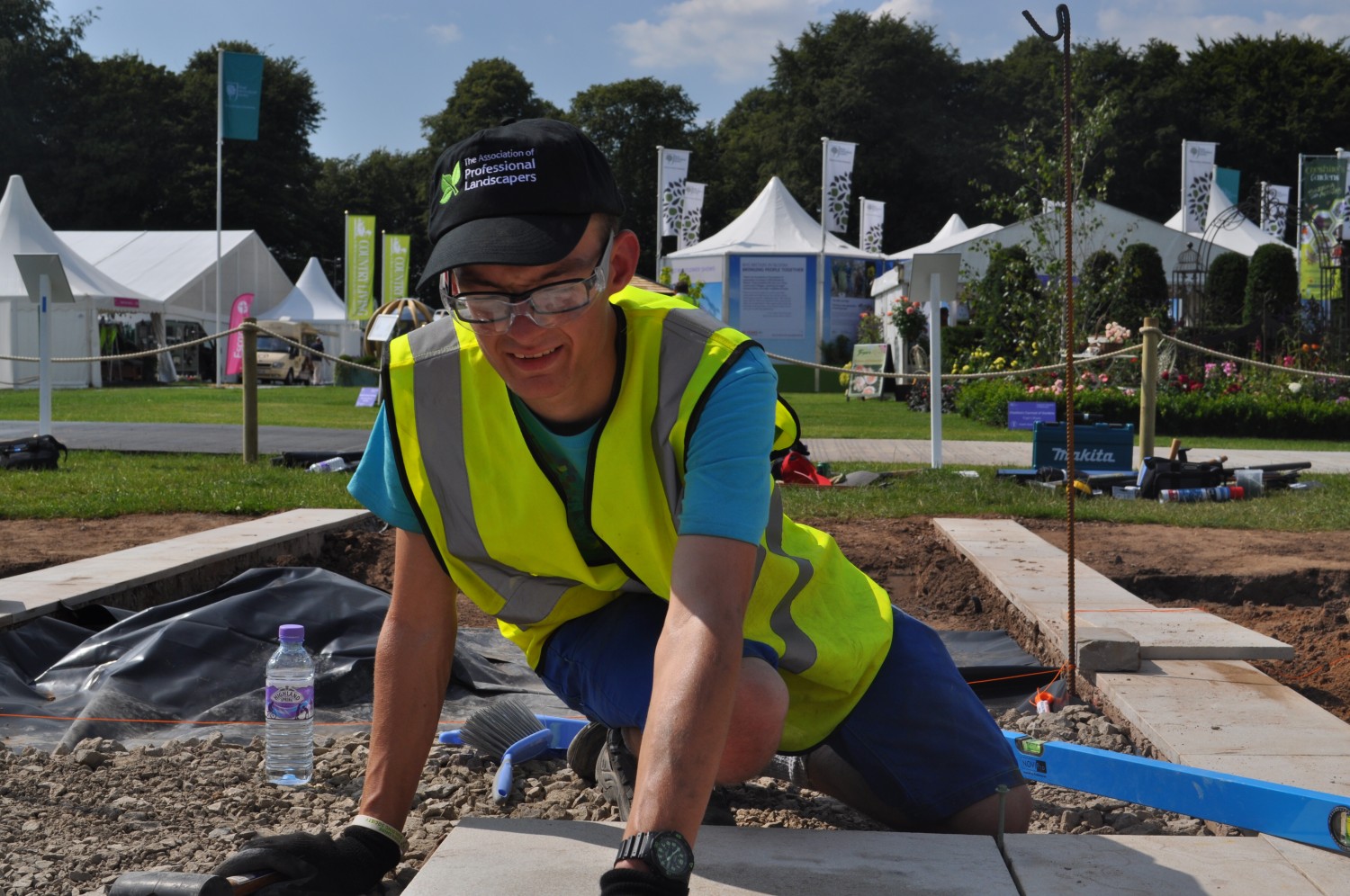 Richard Carden, WorldSkills UK landscape competition - Reaseheath College