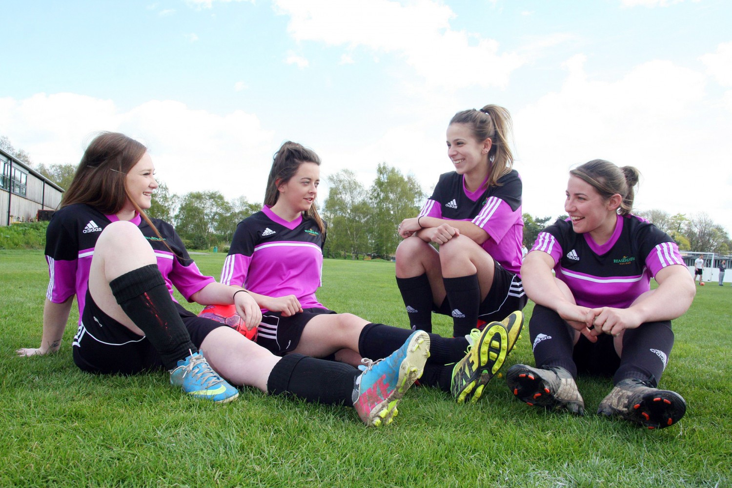 Sports - female football team - Reaseheath College