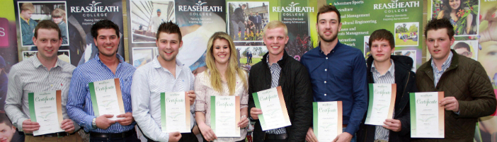 Agriculture apprentices - apprenticeship awards ceremony 2014 - Reaseheath College