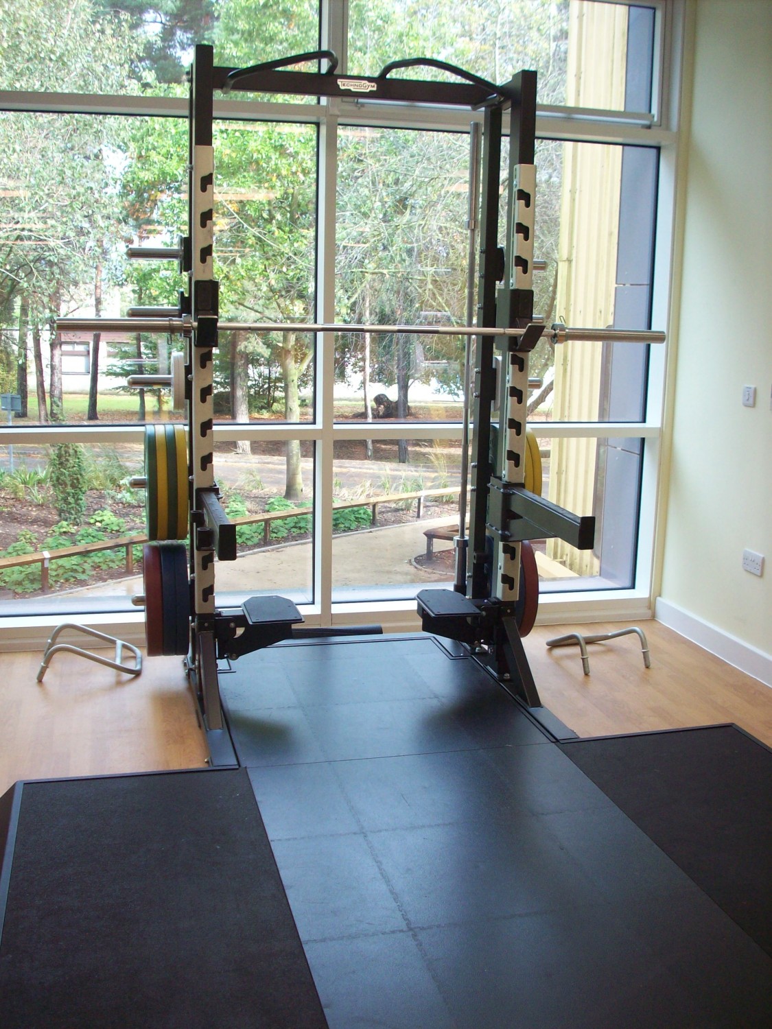 Gym - Olympic lifting platform - Reaseheath College