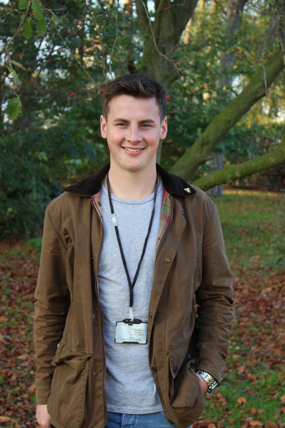 Nick Greaves L3 Ex Dip Agriculture visits Reaseheath 1MB - Reaseheath College