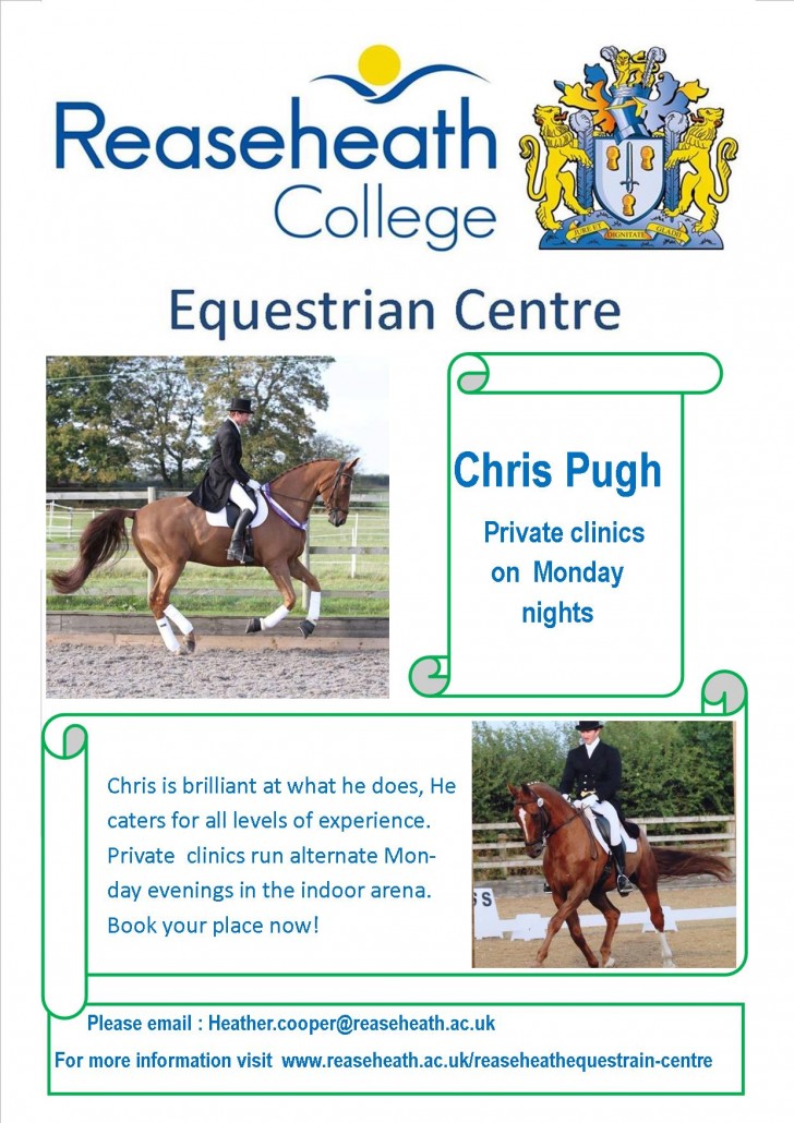 chris pugh lesson clinic - Reaseheath College