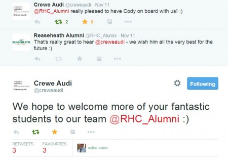 Vehicle technicians drive careers forward - Reaseheath College