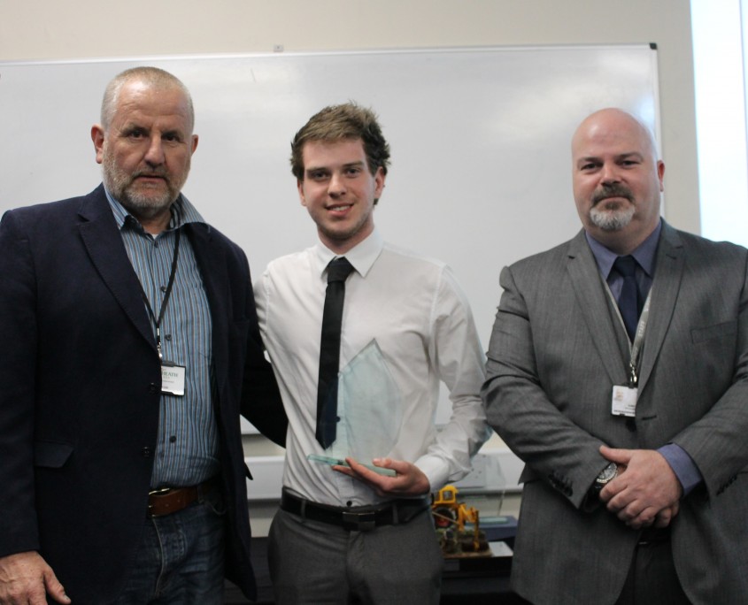 Construction Plant Maintenance Apprentices celebrate success - Reaseheath College