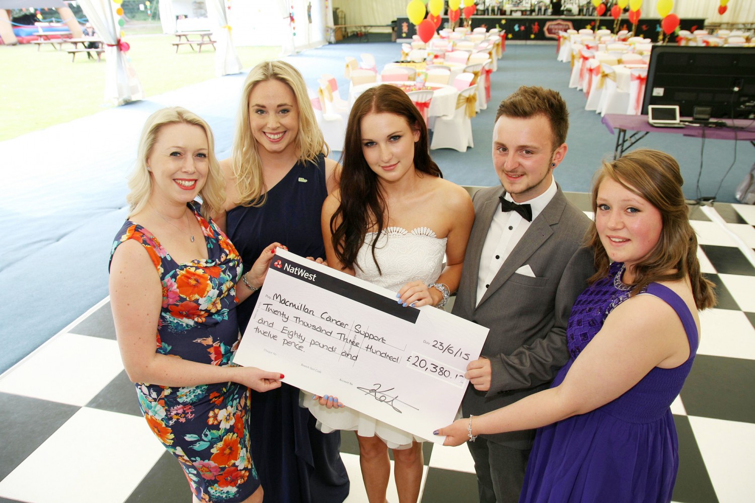 Mandy West, Louisa Walmsley, Katie Gibson, Rob Sparkes, Fenna Ball - Reaseheath College