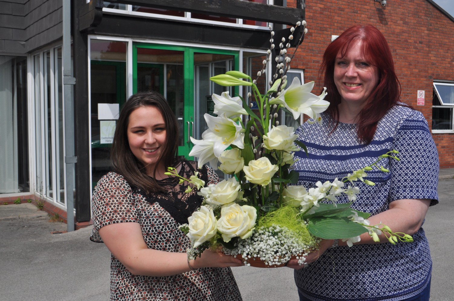 Robyn Longden and Carol Edginton WorldSkills UK north west - Reaseheath College