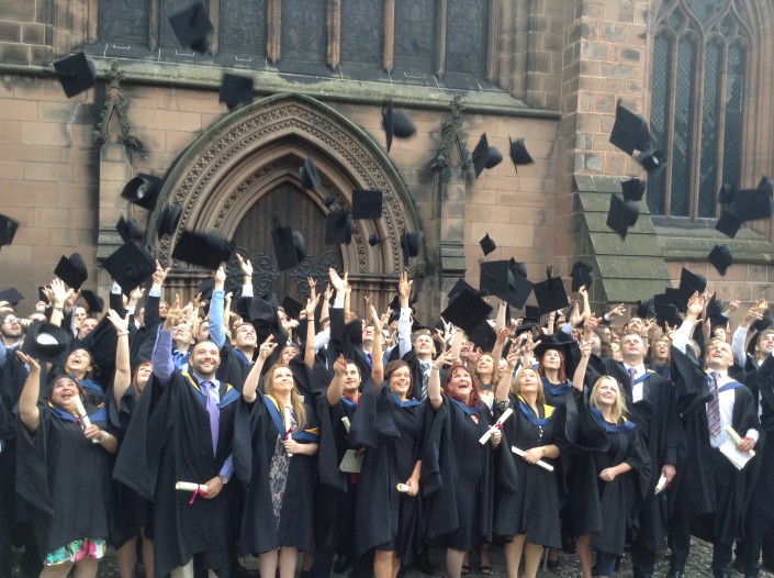 HE graduation group 2014 - Reaseheath College