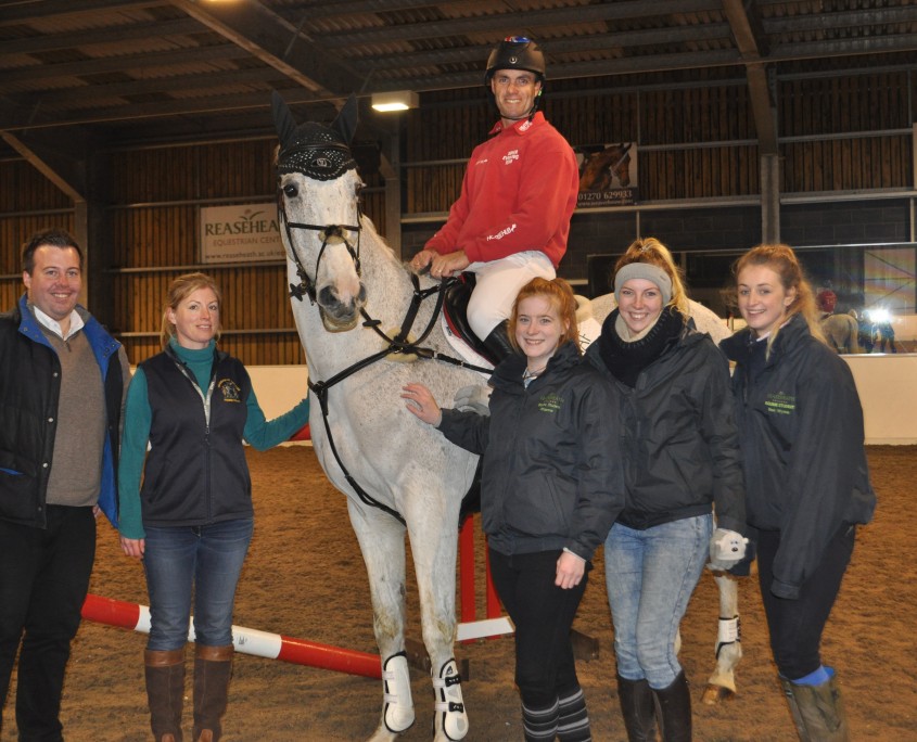 Reaseheath demo by world class eventer - Reaseheath College