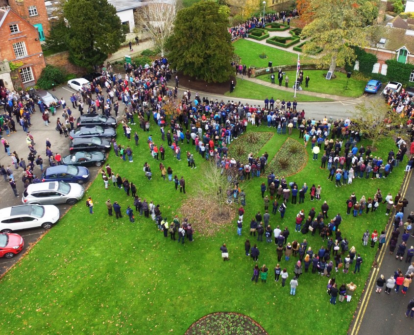 Reaseheath students mark Remembrance Day - Reaseheath College