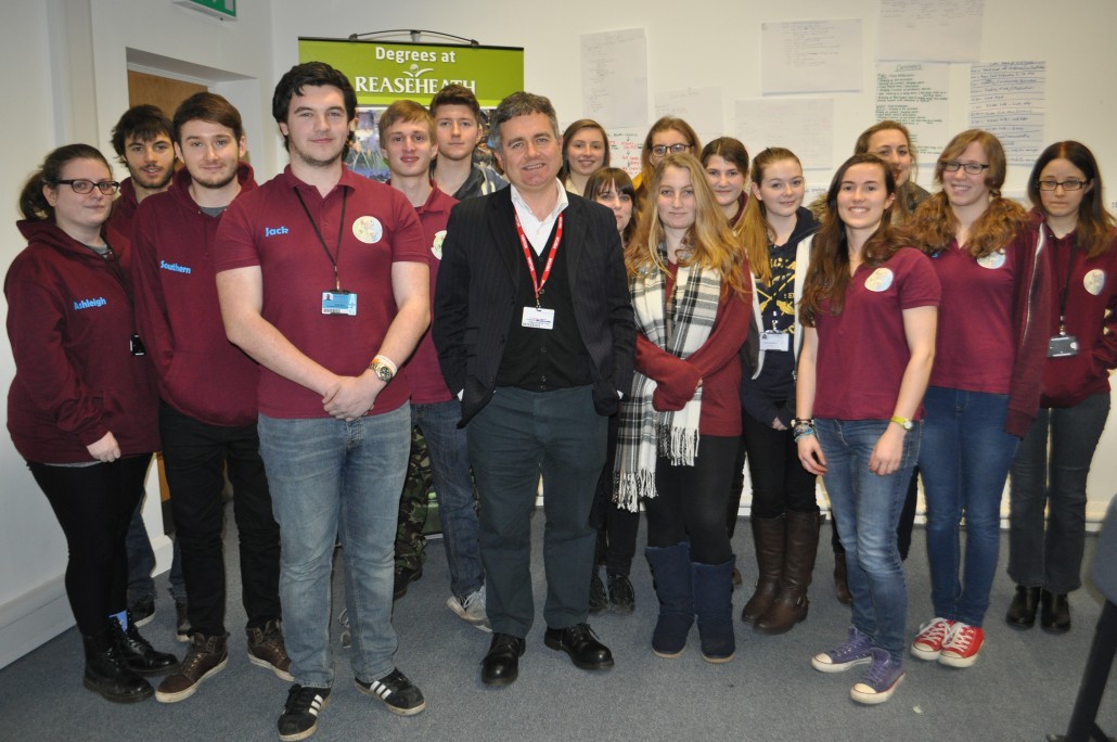 Conservationist Dominic Dyer champions educated discussion - Reaseheath College