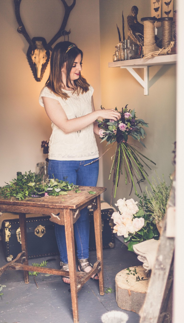 Business flourishes for former floristry student - Reaseheath College