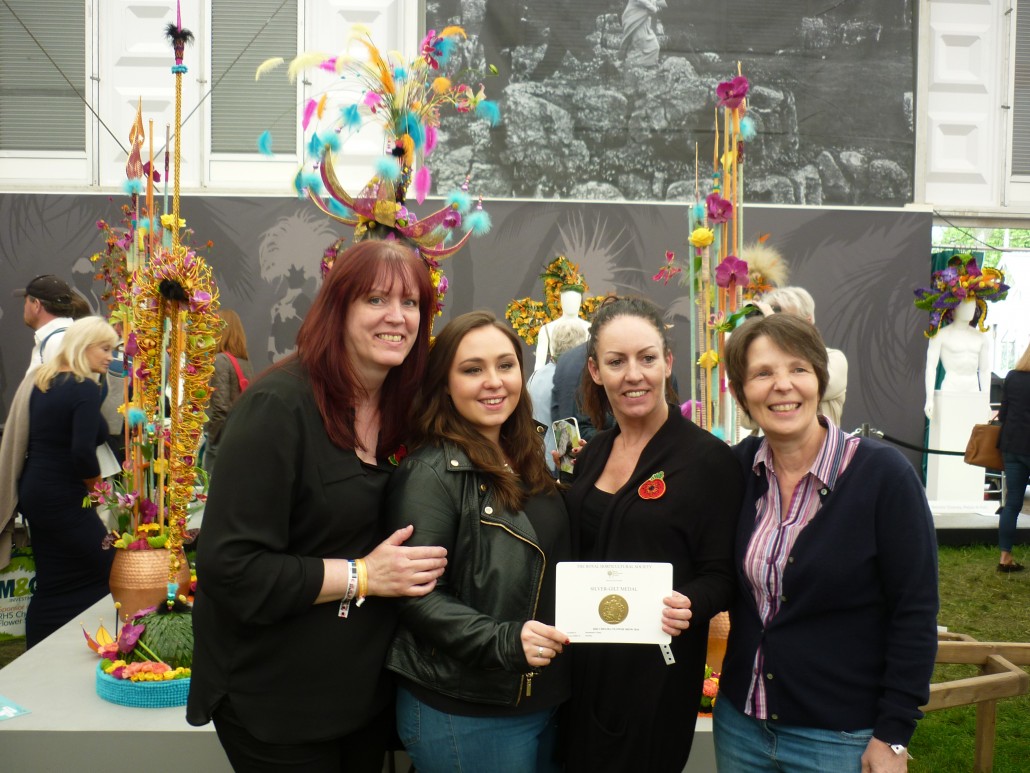 Florists take top prizes at RHS Chelsea Flower Show - Reaseheath College