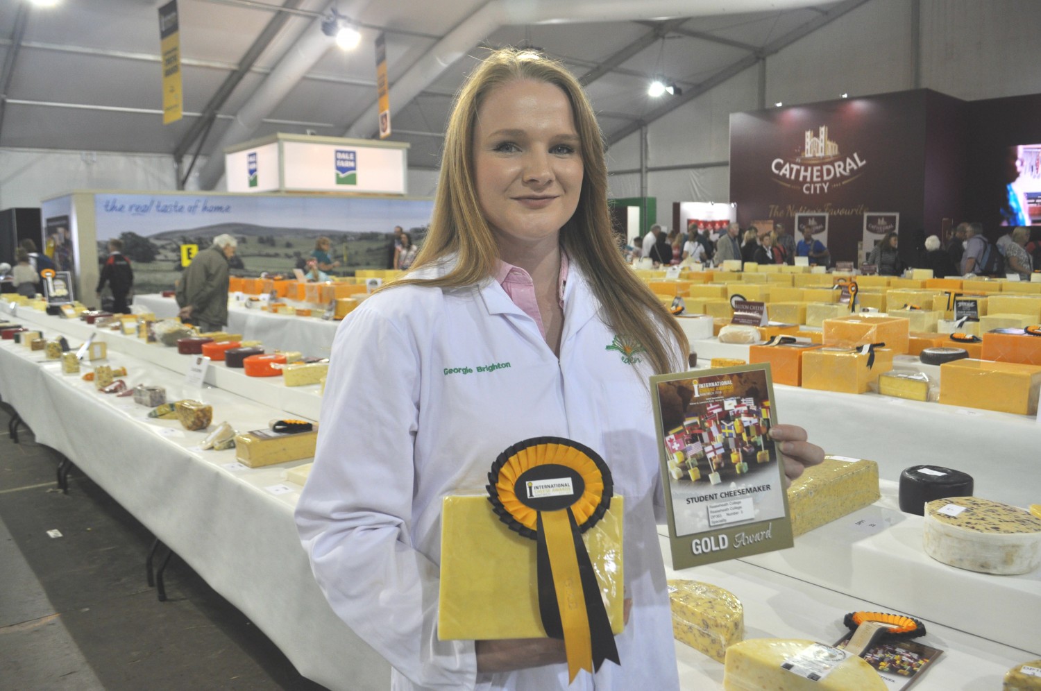 Top honours for Eden students at Nantwich International Cheese Show - Reaseheath College