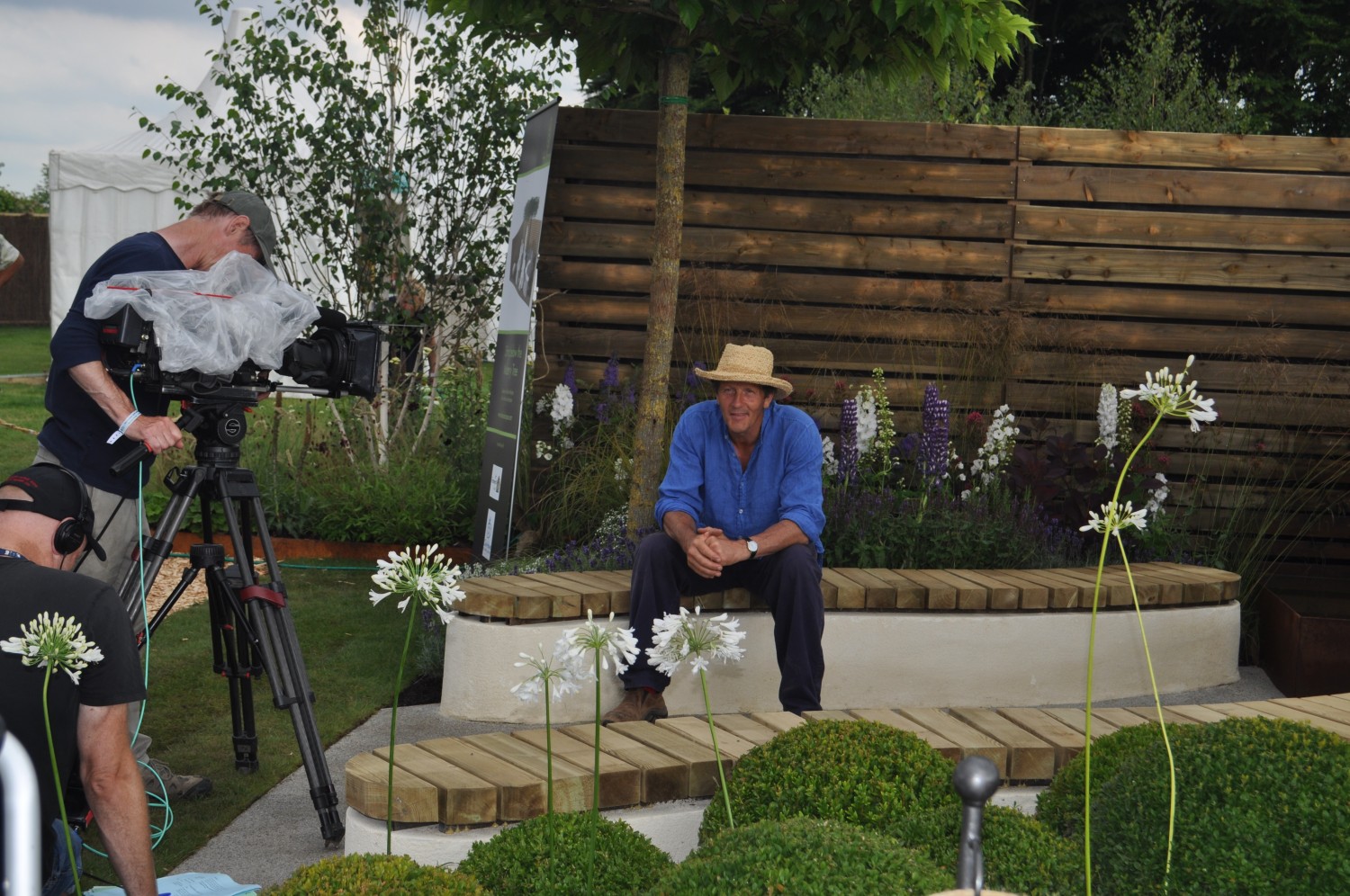 RHS medal for first time garden designer Nathan - Reaseheath College