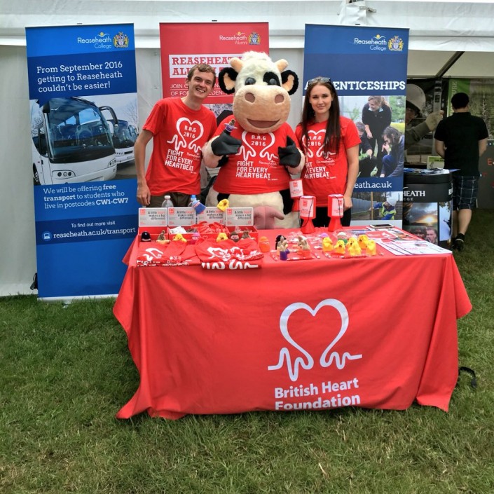 Reaseheath’s record RAG raises funds for British Heart Foundation - Reaseheath College