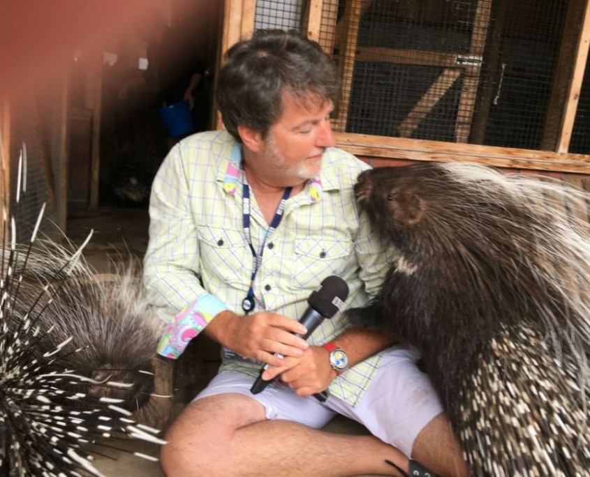 BBC Radio Stoke enjoys a visit to Reaseheath Zoo - Reaseheath College