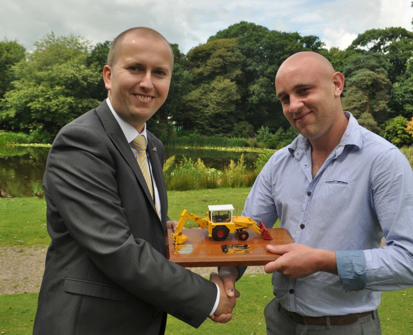 Construction Plant Maintenance Apprentices celebrate success - Reaseheath College