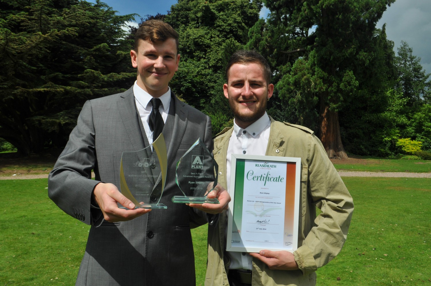 ryan-shipley-and-mentor-brett-parkes-1mb - Reaseheath College