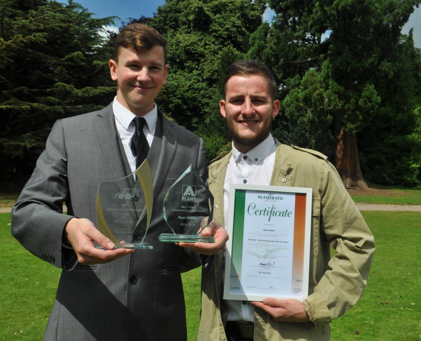Construction Plant Maintenance Apprentices celebrate success - Reaseheath College
