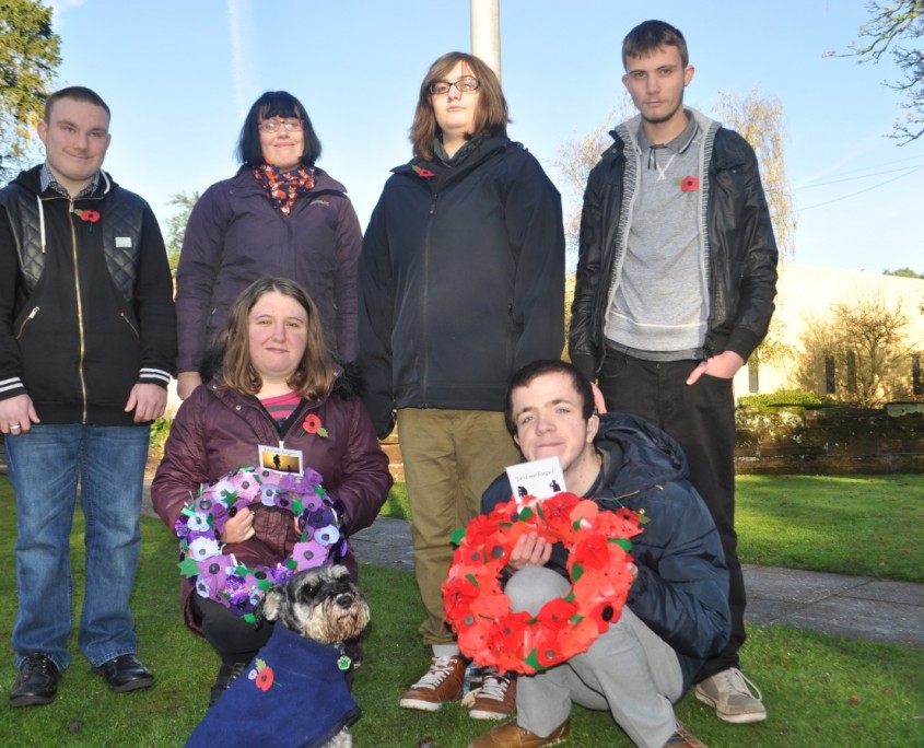 Reaseheath pays respects on Remembrance Day - Reaseheath College