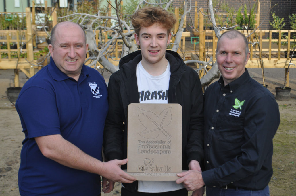 Landscaper is rewarded for WorldSkills UK success - Reaseheath College