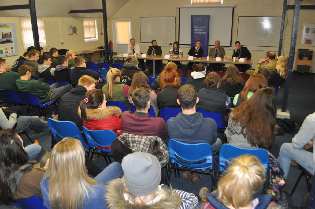 panel-and-student-audience - Reaseheath College