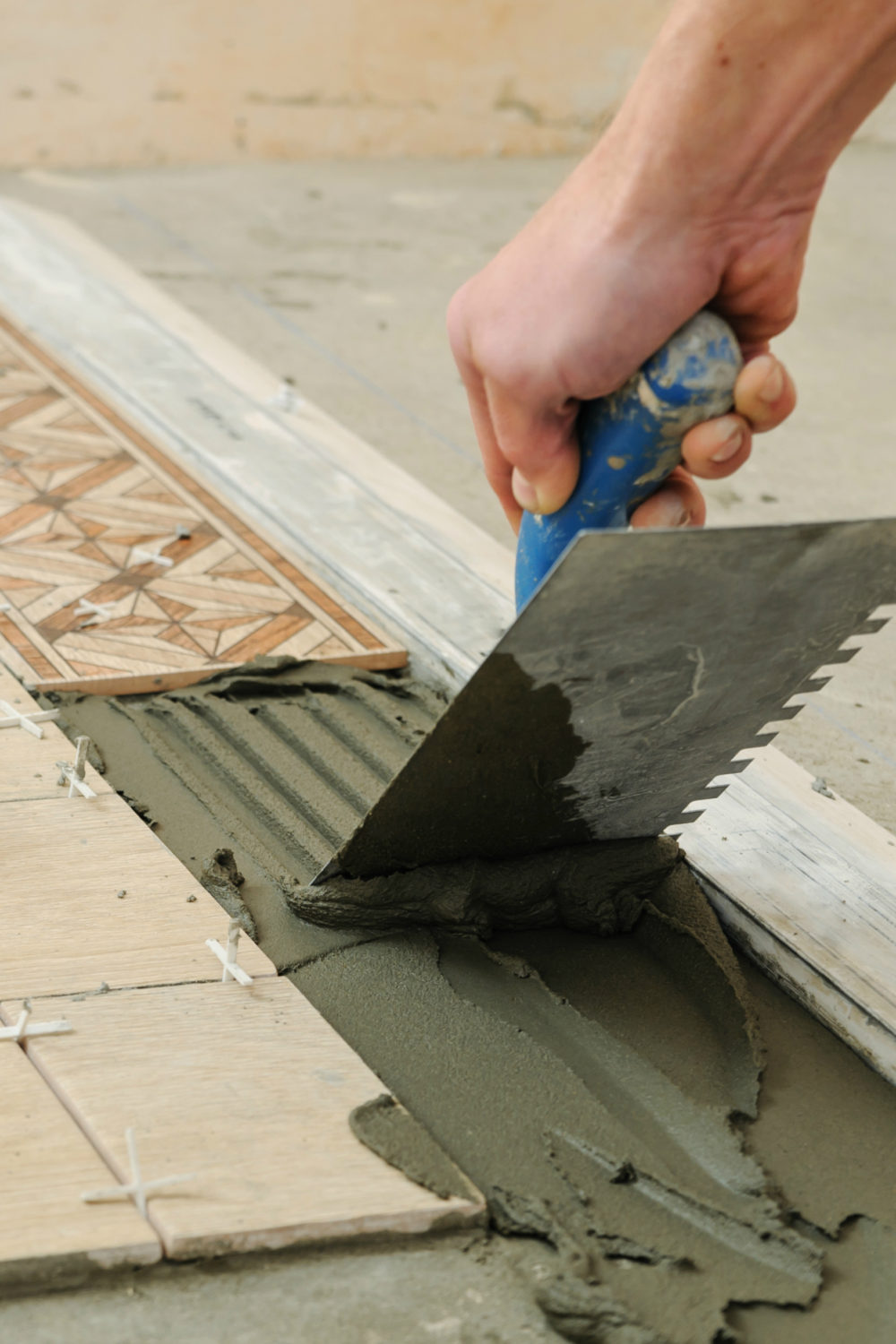 Floor tiling - Reaseheath College