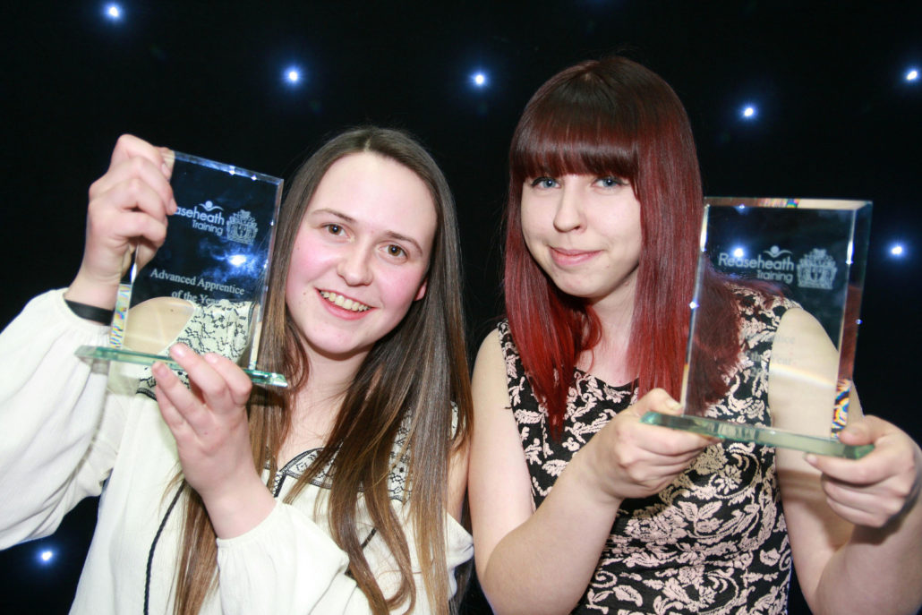 Apprentices of Yr Katie Stanley and Sian Howell - Reaseheath College