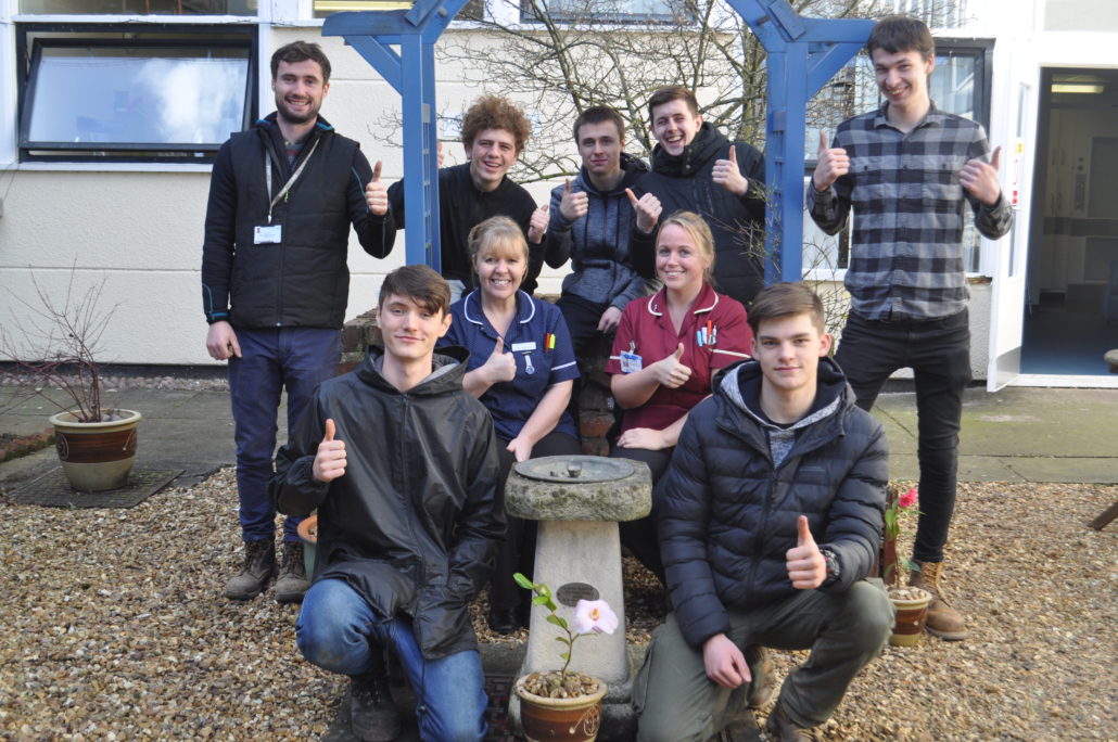 Reaseheath apprentices make a difference for patients at Leighton Hospital - Reaseheath College