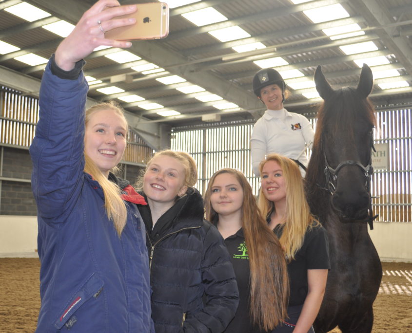 Horse Care Apprentices enjoy demo day - Reaseheath College