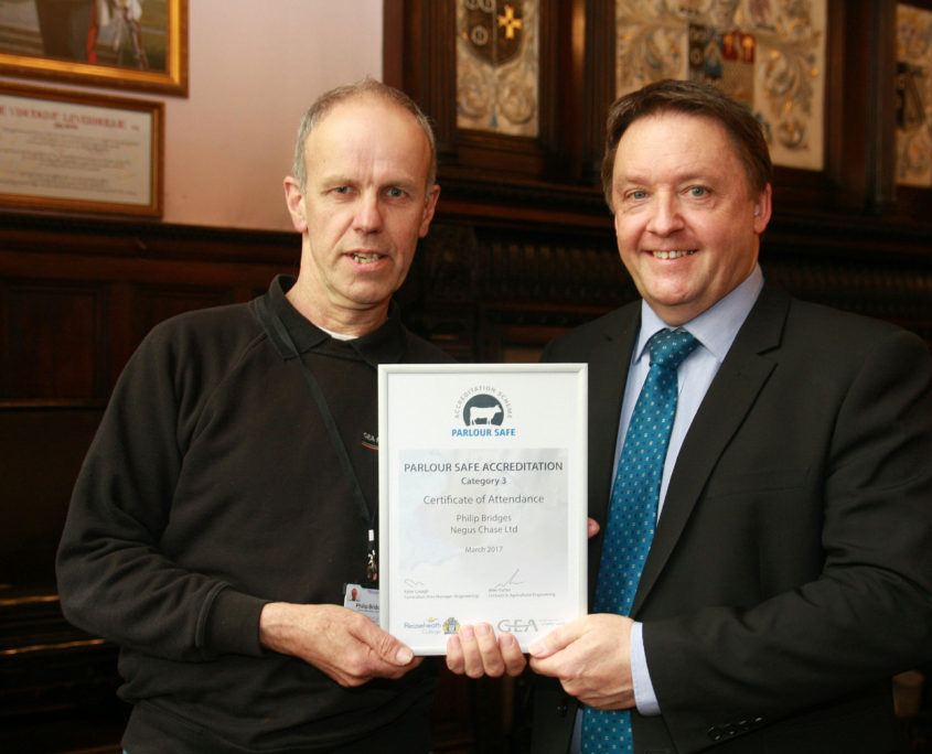 Advanced parlour technicians graduate at Reaseheath College - Reaseheath College