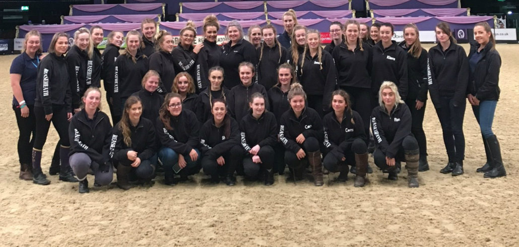 Exceptional HOYS experience for equine students - Reaseheath College